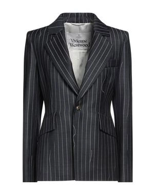 VIVIENNE WESTWOOD Blazer Size Virgin Wool - Blue
