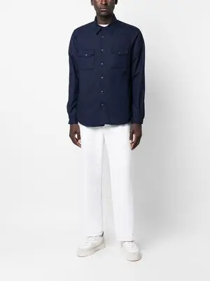 Aspesi Buttoned-up Long-sleeved Shirt