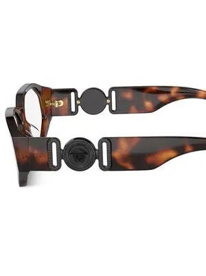 Versace Medusa Plaque Optical Glasses - Green