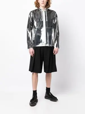 BLACK COMME DES GARÇONS Slogan-print Jacket