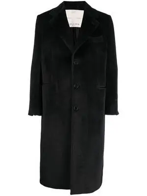 Giuliva Heritage Textured Single-breasted Coat