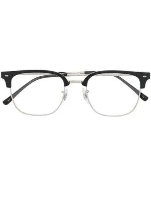 Ray-ban Square-frame Optical Glasses - Silver