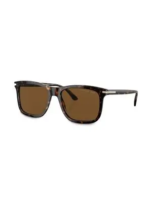 Prada Tortoiseshell Square Frame Sunglasses