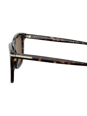 Prada Tortoiseshell Square Frame Sunglasses