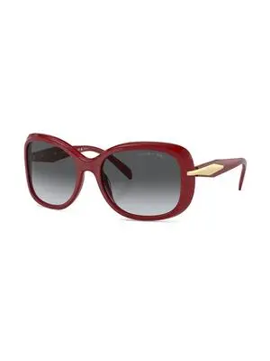 Prada Logo-arm Detail Sunglasses