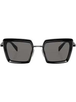 Prada Oversized-frame Sunglasses - Black