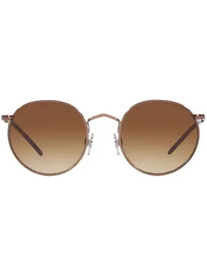 SUNGLASS HUT Round-frame Sunglasses By - Brown
