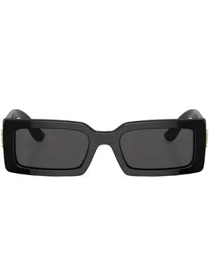 Dolce & Gabbana Rectangle-frame Sunglasses - Black