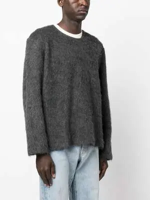 Our Legacy Textured Knit Jumper - Grey