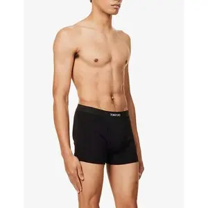 TOM FORD Classic Stretch-cotton Boxers Pack Of Two