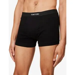 TOM FORD Classic Stretch-cotton Boxers Pack Of Two