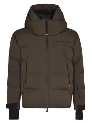 Moncler Logo Hooded Padded Jacket
