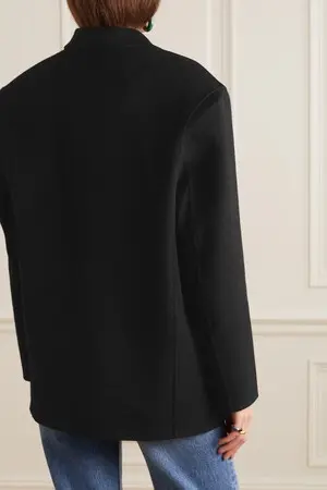 ANINE BING Quinn Wool And Cashmere-blend Blazer