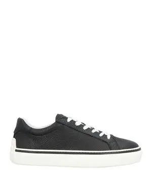 TOD'S Calfskin Sneakers - Black
