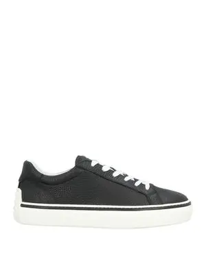 TOD'S Calfskin Sneakers - Black