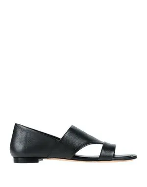 TOD'S Leather Sandals - Black