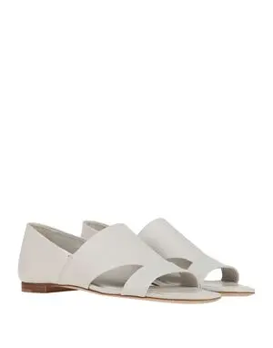 TOD'S Sandals In Nappa Leather - White