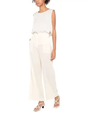 Liviana Conti Wide-leg Pants - White