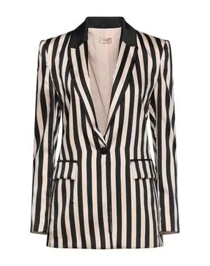 LIU •JO Striped Twill Blazer - Blush