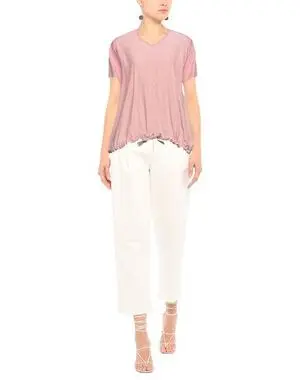SEMICOUTURE Jersey And Crepe Top