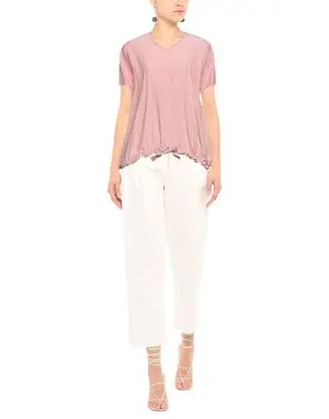 SEMICOUTURE Jersey And Crepe Top