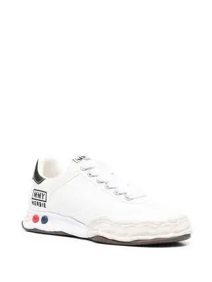 Mihara Yasuhiro Logo-print Sneakers - White