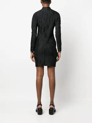 Rodebjer Crease-effect Mini Dress