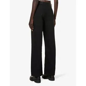 Rag & Bone Logan Wide-leg High-rise Jeans - Black