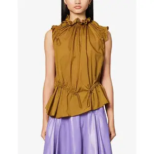 Brøgger Celeste High-neck Shell Top