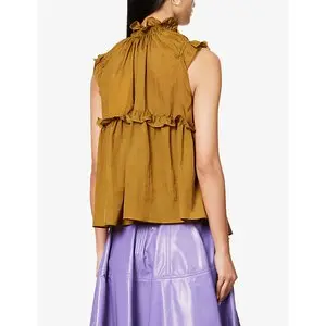 Brøgger Celeste High-neck Shell Top