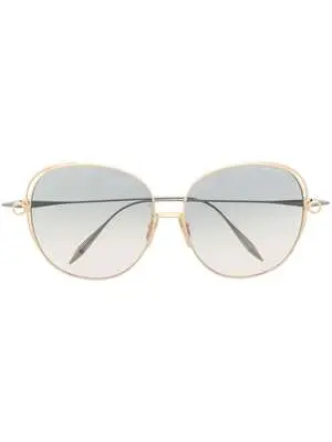 Dita Oversized Sunglasses - Gold