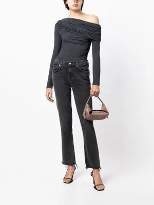 AGOLDE Lyle Low-rise Slim-cut Jeans