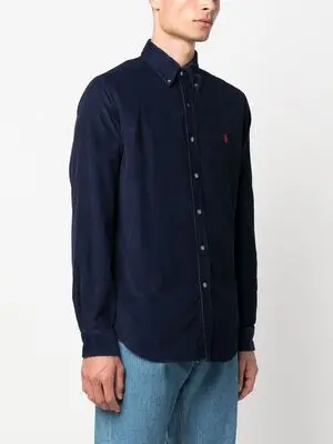 Polo Ralph Lauren Polo Pony Motif Shirt - Blue
