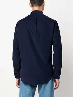 Polo Ralph Lauren Polo Pony Motif Shirt - Blue