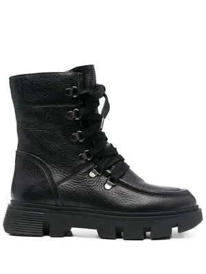 Geox Vilde 45mm Lace-up Leather Boots