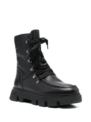 Geox Vilde 45mm Lace-up Leather Boots