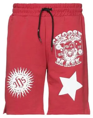 IHS Fleece Athletic Shorts - Red