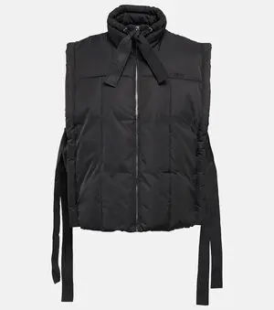 GANNI Tie Puffer Vest