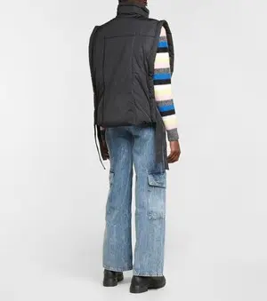 GANNI Tie Puffer Vest