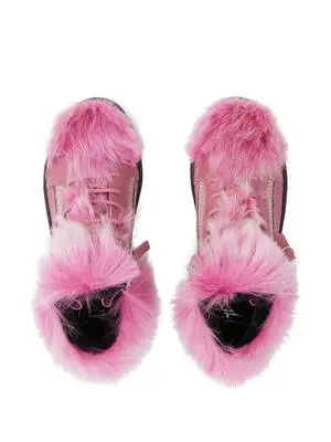 GIUSEPPE ZANOTTI Marlena Winter Mid-top Sneakers - Pink