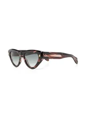 CUTLER & GROSS Cutler And Gross Cat-eye Tortoiseshell Sunglasses