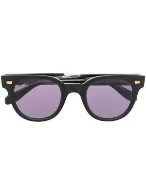 CUTLER & GROSS Square Frame Sunglasses - Black