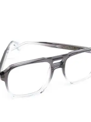 CUTLER & GROSS Ombre Pilot-frame Glasses