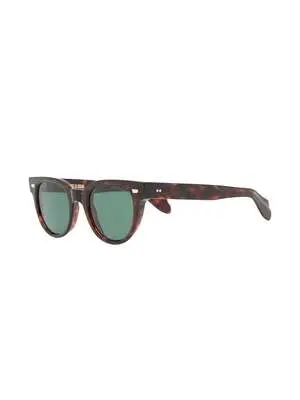 CUTLER & GROSS Tortoiseshell Effect Sunglasses
