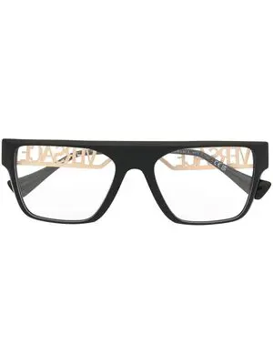 Versace Square Frame Glasses - Black