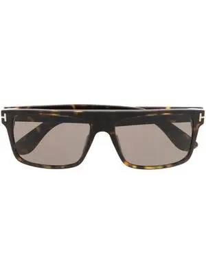 TOM FORD Square-frame Sunglasses - Brown