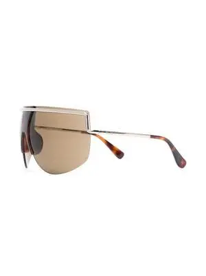 Max Mara Oversized Rimless Sunglasses