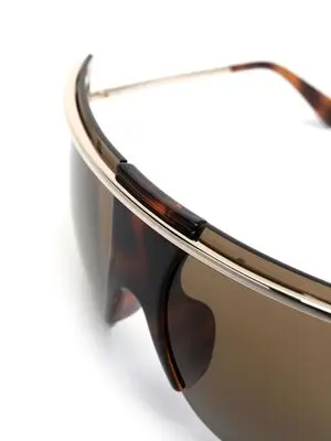Max Mara Oversized Rimless Sunglasses