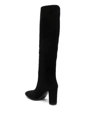 VIA ROMA 15 90mm Block-heel Boots