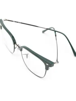 Ray-ban Square-frame Optical Glasses - Green